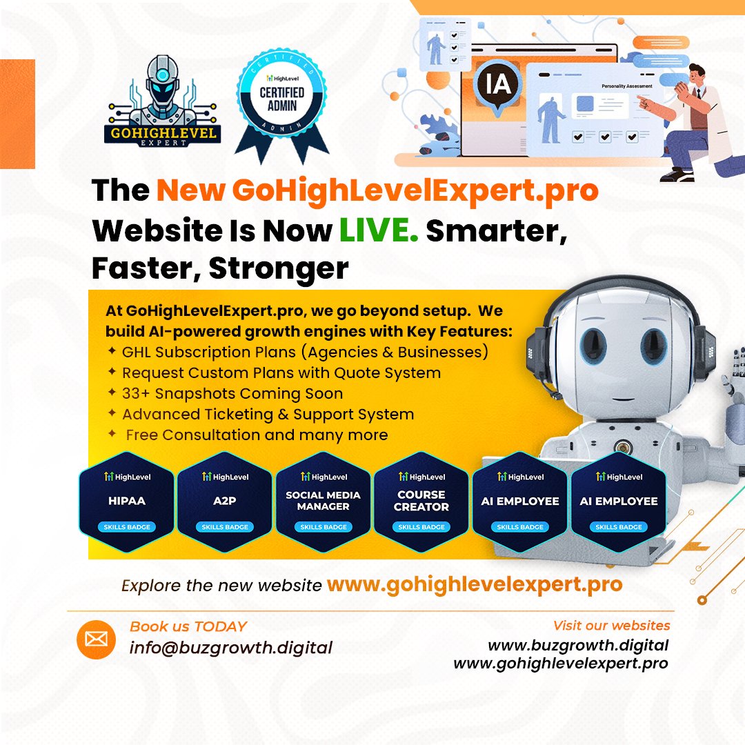 New GoHighLevel Expert Website Launched - The GoHighLevel Expert